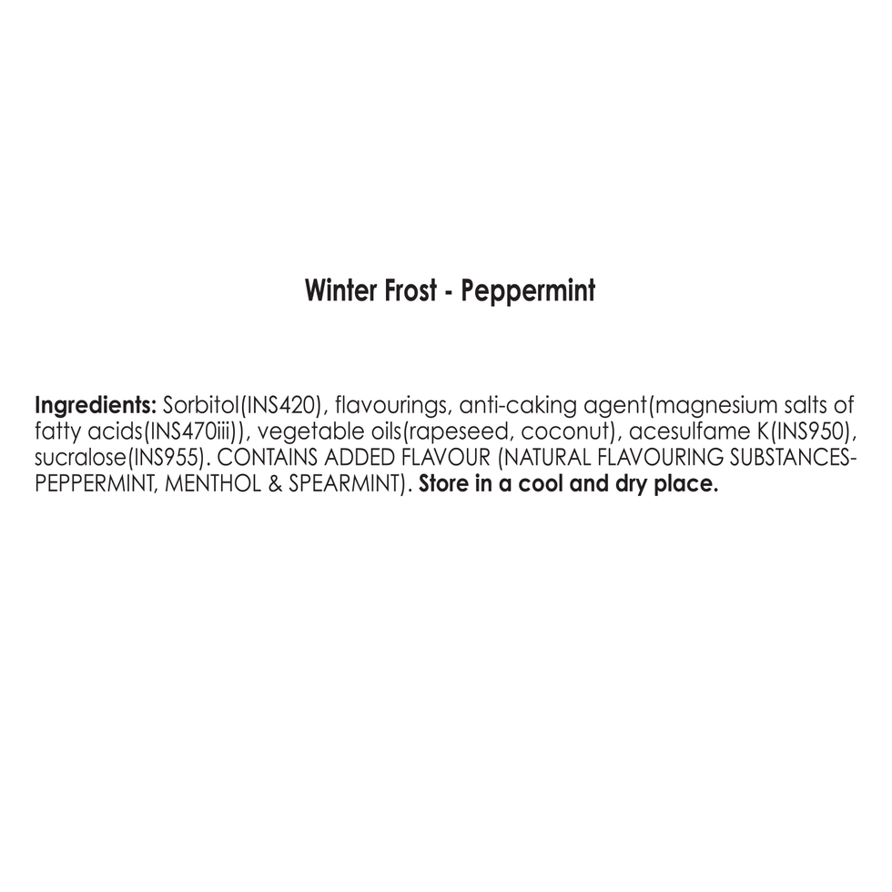 Winter Frost Mints 14g – Impact Mints