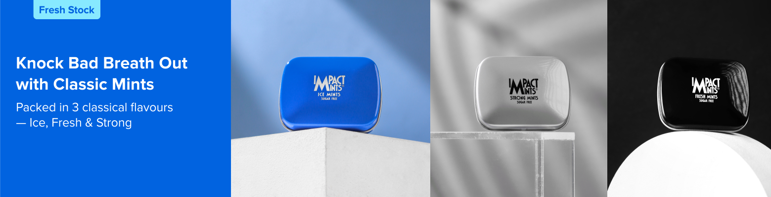 Impact Mints Sugar Free Flavours | Made In Germany - impactmints