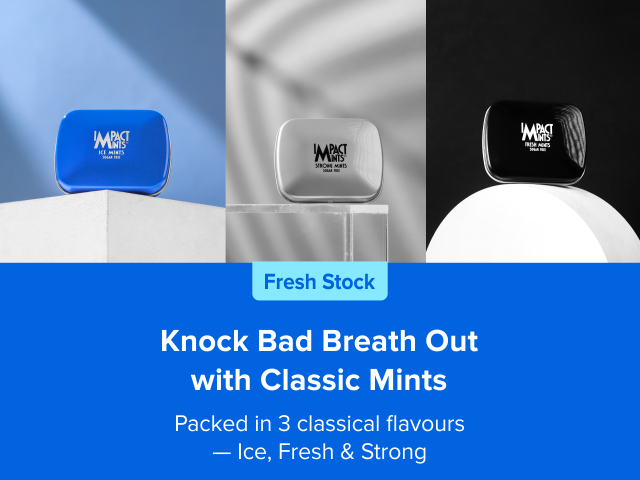 Impact Mints Sugar Free Flavours | Made In Germany - impactmints