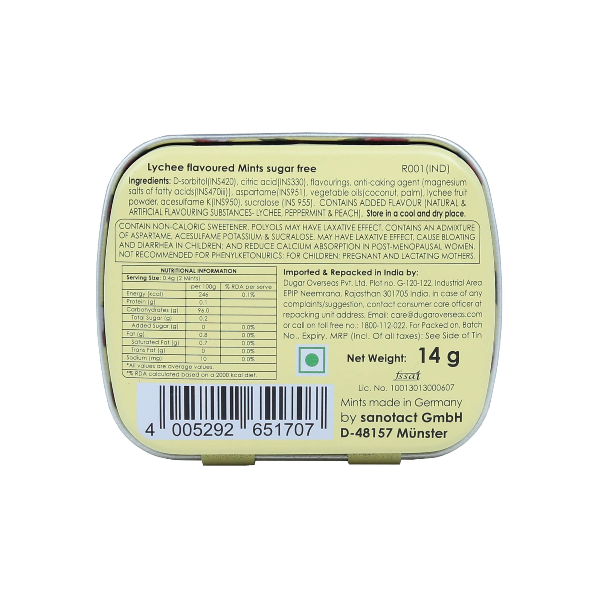 Impact Mints Lychee Summer Edition