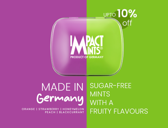 Impact Mints Sugar Free Flavours | Made In Germany
