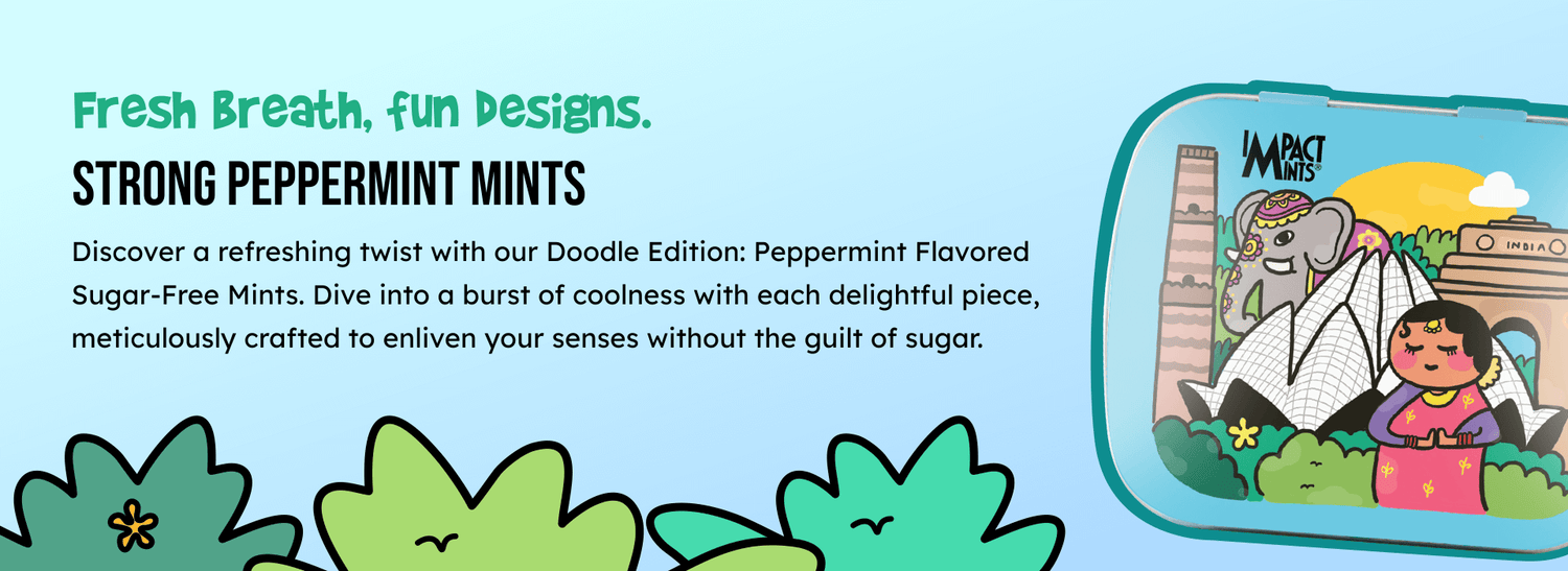 IMPACT MINTS 14g - NEHA DOODLES EDITION (Pack of 3)