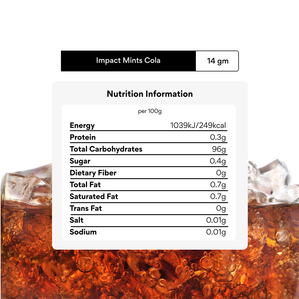 Impact Cola Mints - Impactmints