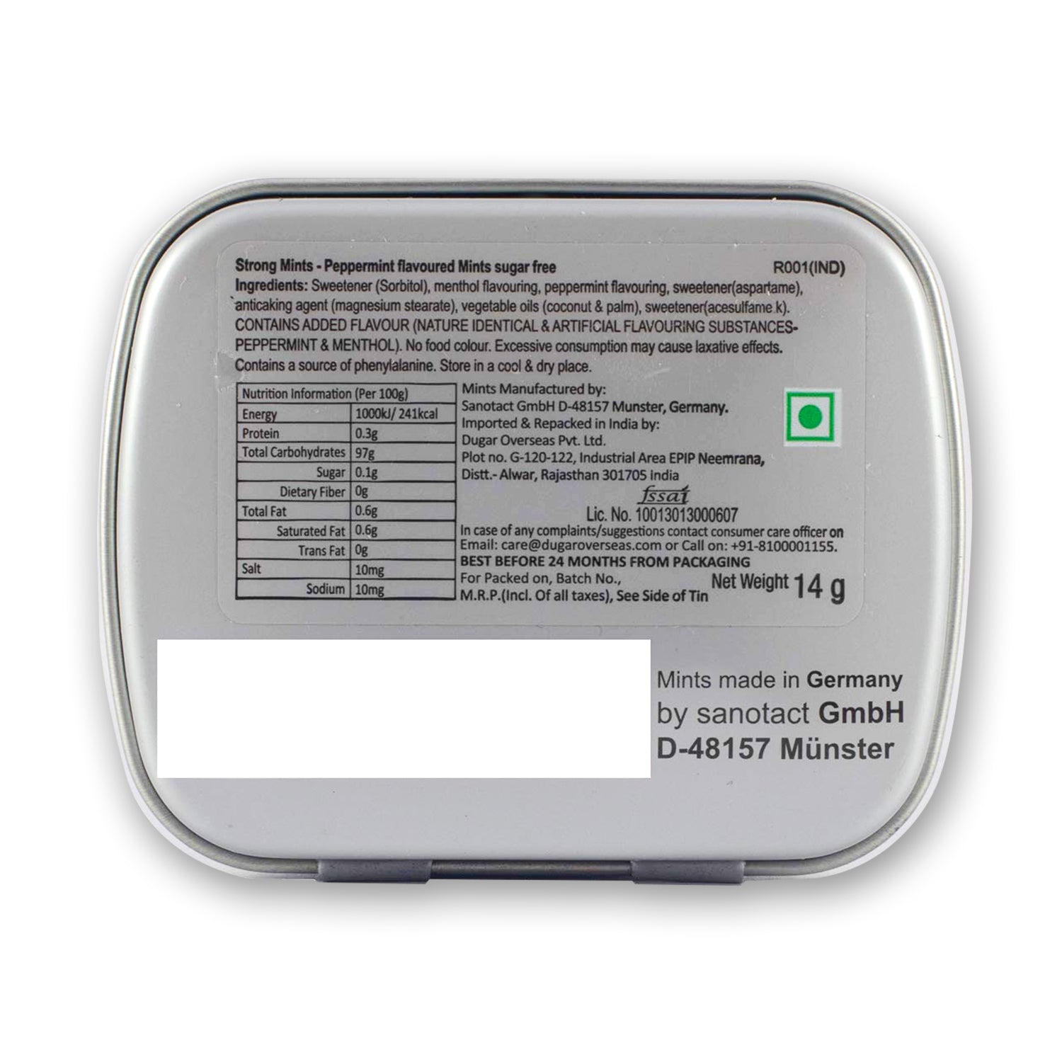 Impact Mints Strong Mint - Impactmints